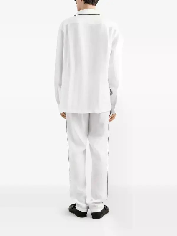 Dolce & Gabbana Logo-embroidered Vanity Shirt