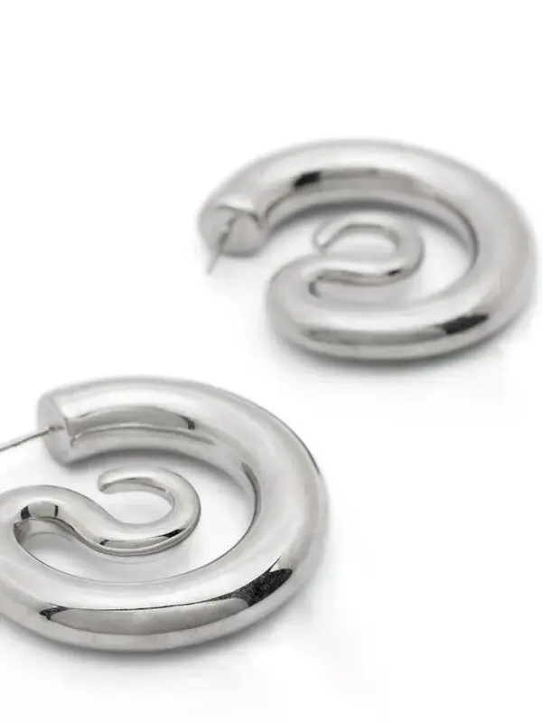 PANCONESI Serpent Hoop Earrings