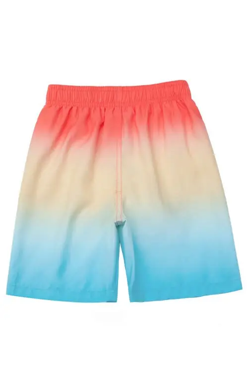 ROKKA&ROLLA Swim Trunks With Mesh Lining Upf 50 - Peach Vibes