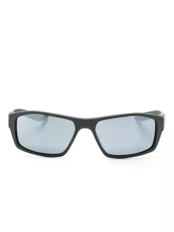 Nike Brazen Fuel Rectangle-frame Sunglasses - Grey