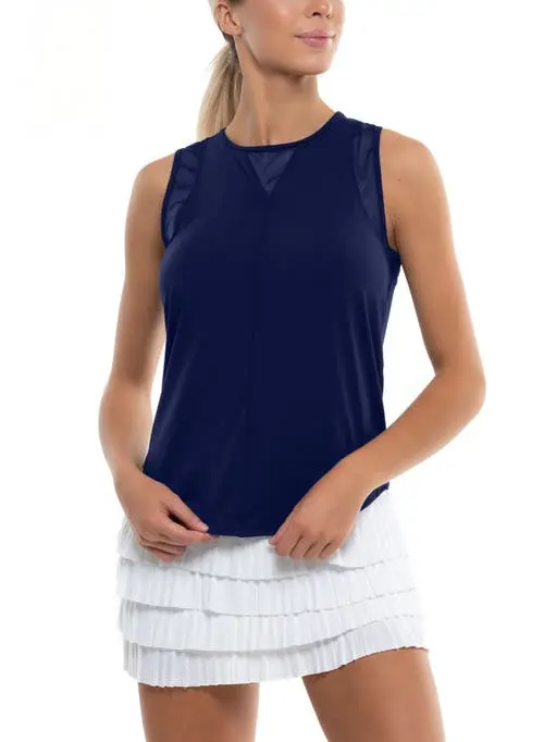 Lucky In Love Tank Top - Midnight