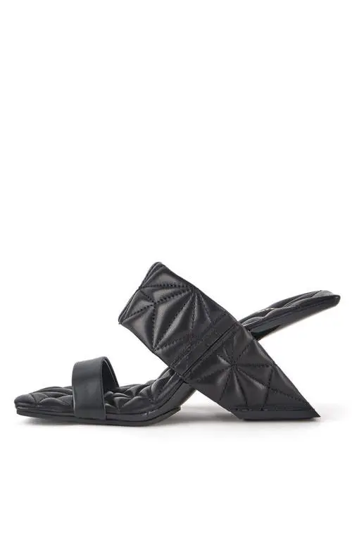 United Nude Loop Hi Puffy Sandals - Black Puffy