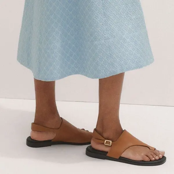 ME+EM Italian Jacquard Fit And Flare Midi Dress