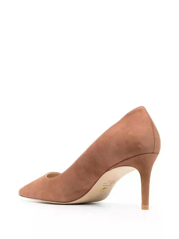 STUART WEITZMAN 75 Suede Stiletto Pumps
