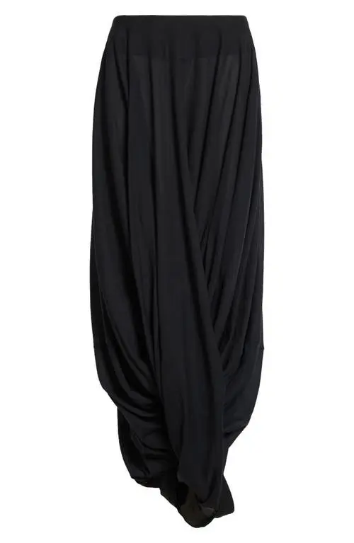 TOTEME Cocoon Maxi Skirt - Black