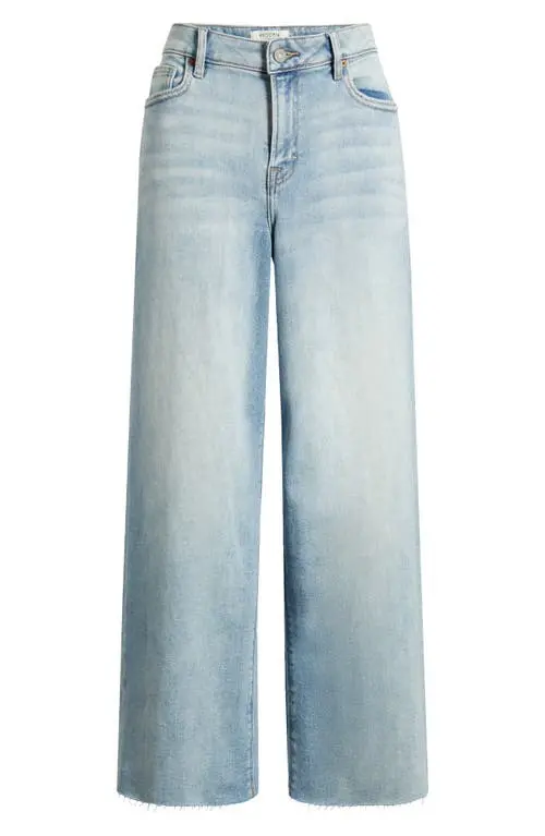HIDDEN JEANS Clean Crop Wide-leg Jeans