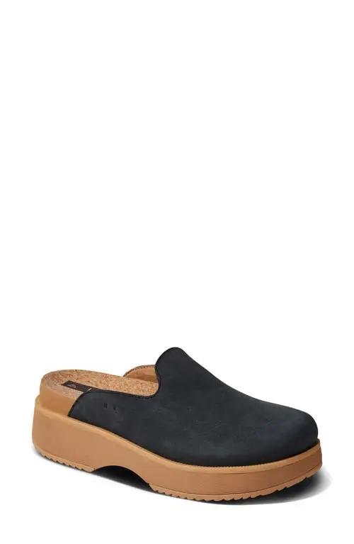 Reef Vista Skye Platform Clog - Charcoal