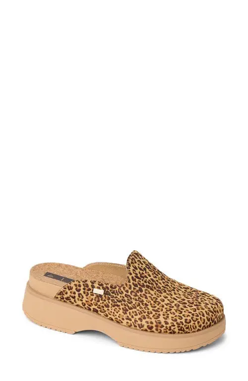 Reef Vista Skye Platform Clog - Leopard
