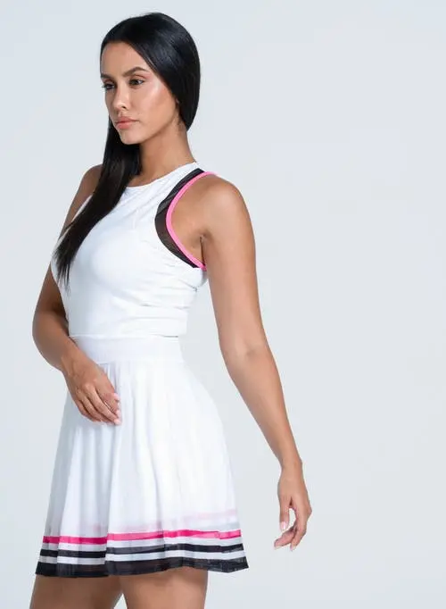 Lucky In Love Kinetic Energy High Neck Dress