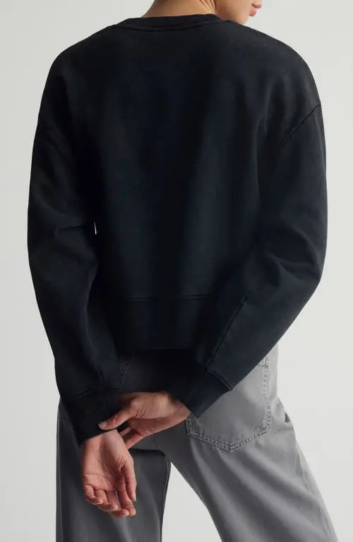 Brooklyn Industries Appliqué Logo Graphic Sweatshirt