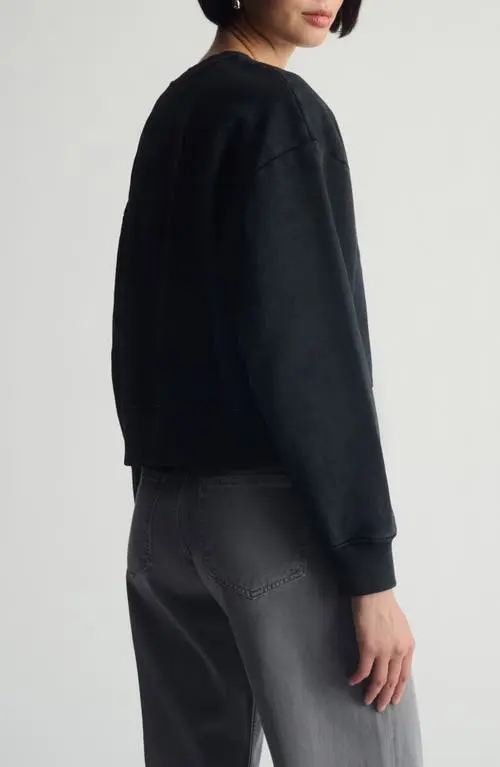 Brooklyn Industries Appliqué Logo Graphic Sweatshirt