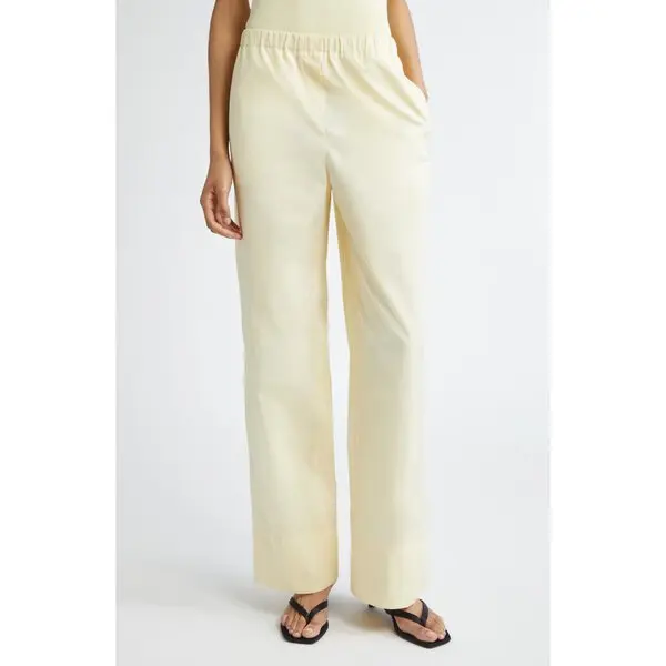 TOTEME Twisted Seam Wide Leg Trousers