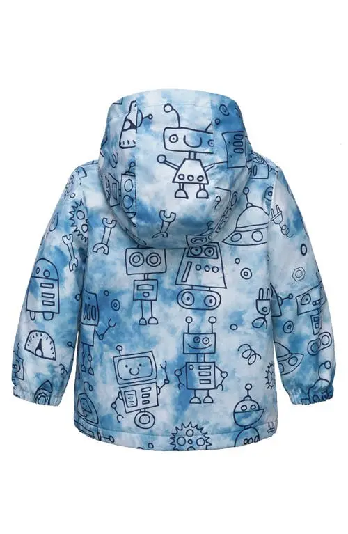 ROKKA&ROLLA Fleece Lined Jacket - Robot