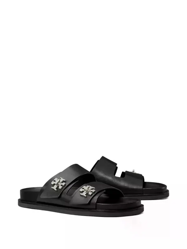 Tory Burch Turnlock Sport Sandals - Black
