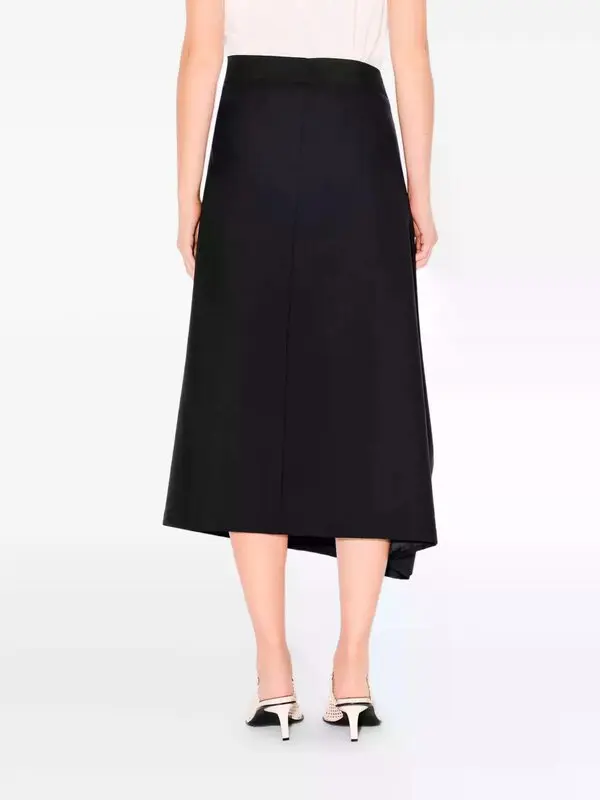 Kenzo Asymmetric Midi Skirt