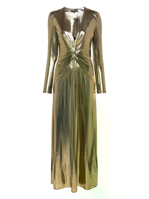 Barbara Bui Metallic Maxi Dress