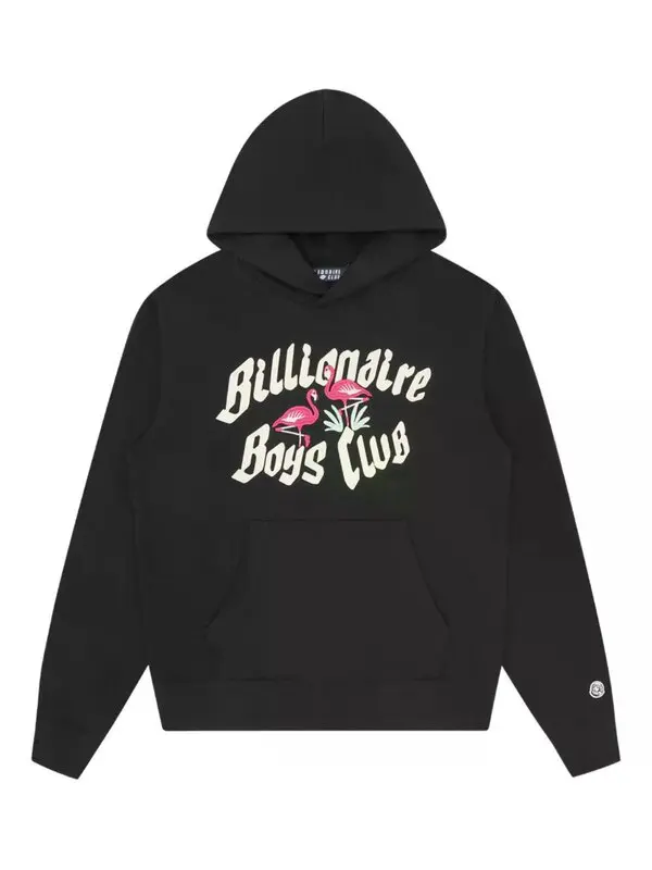 BILLIONAIRE BOYS CLUB Logo-print Hoodie - Black