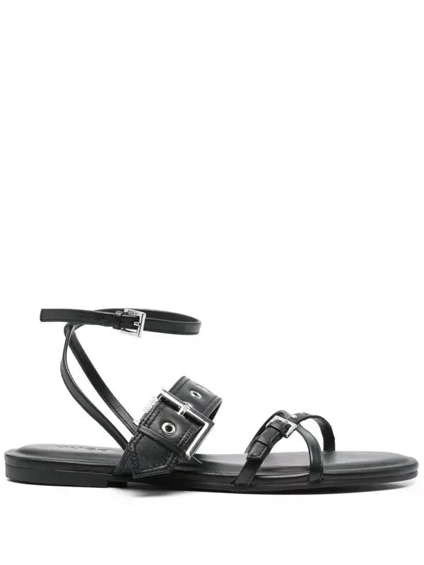 Hugo Eyelet-detail Sandals