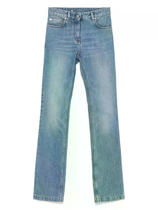 Barbara Bui Five-pocket Jeans With Logo Plaque