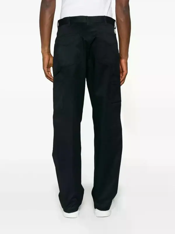 Moncler Gabardine Trousers - Blue