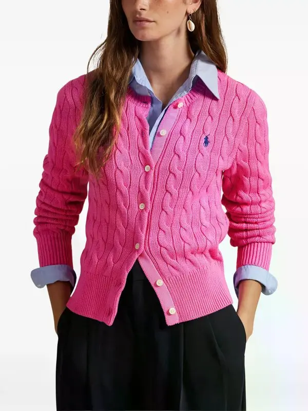 Polo Ralph Lauren Cable-knit Cotton Cardigan