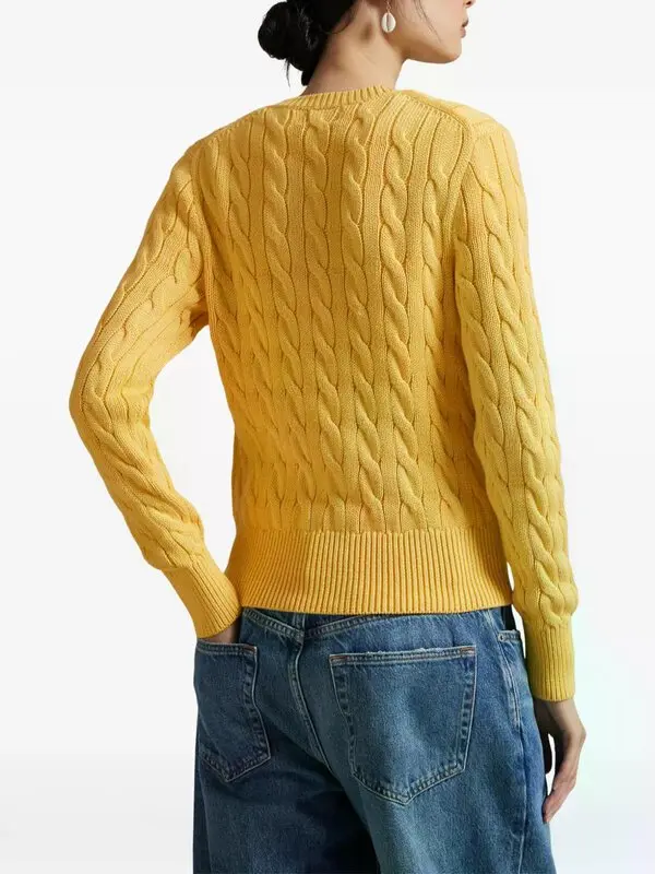 Polo Ralph Lauren Cable-knit Cardigan - Yellow