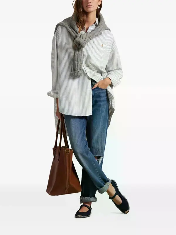 Polo Ralph Lauren Oversized Oxford Stripe Shirt