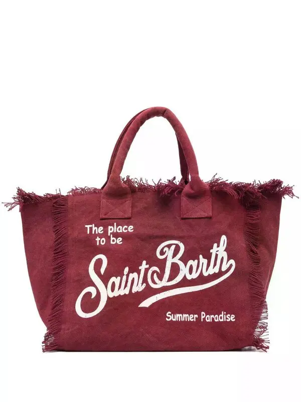 MC2 SAINT BARTH Vanity Tote Bag - Red