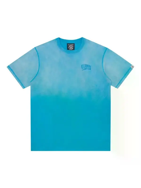 BILLIONAIRE BOYS CLUB Logo-embroidered Faded T-shirt - Blue