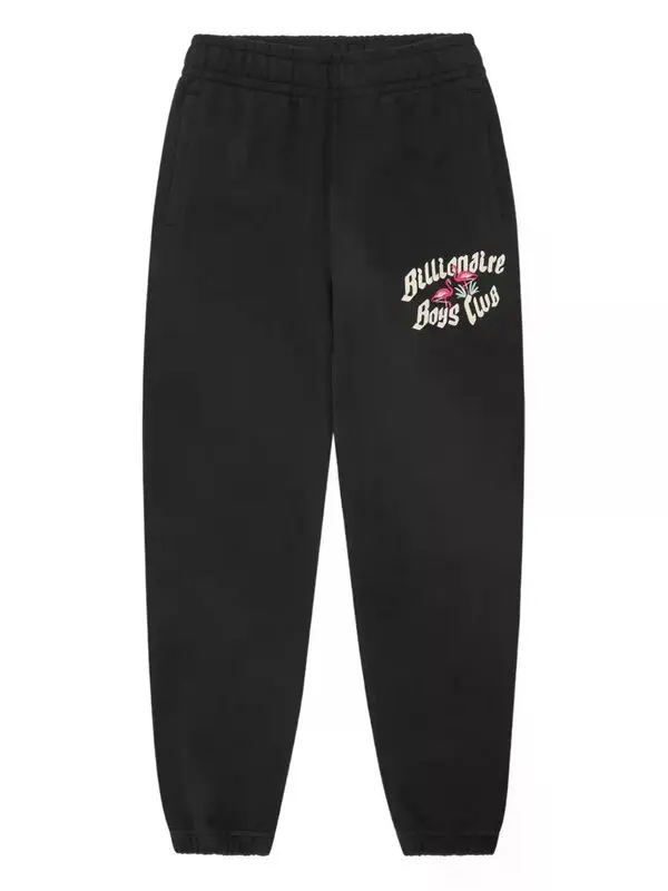 BILLIONAIRE BOYS CLUB Embroidered-motif Track Pants - Black