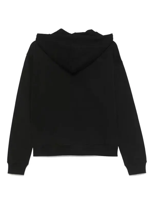 Hugo Cotton Hoodie - Black