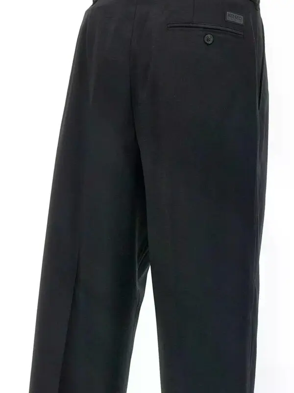 Kenzo Pleated Tailored Trousers