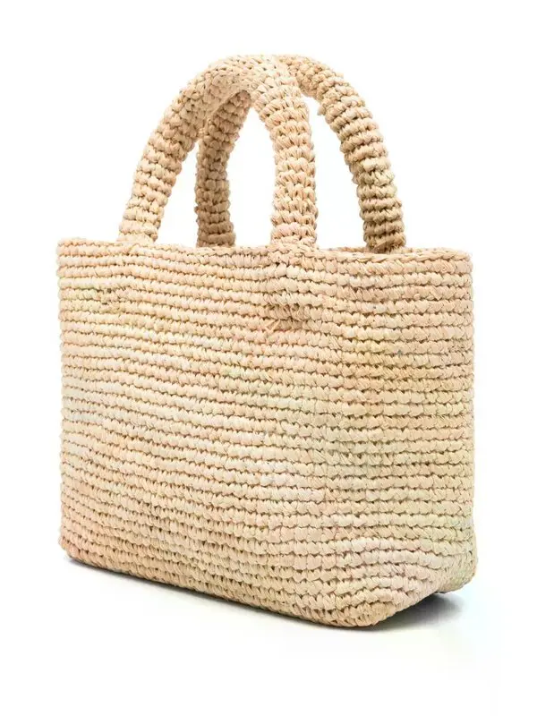 MC2 SAINT BARTH Raffia Tote Bag