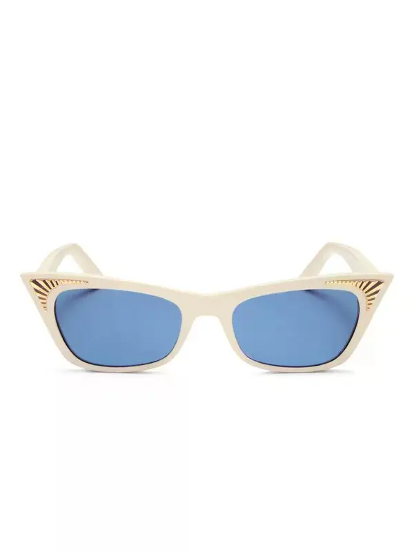 Valentino Garavani Cat Eye Sunglasses - White