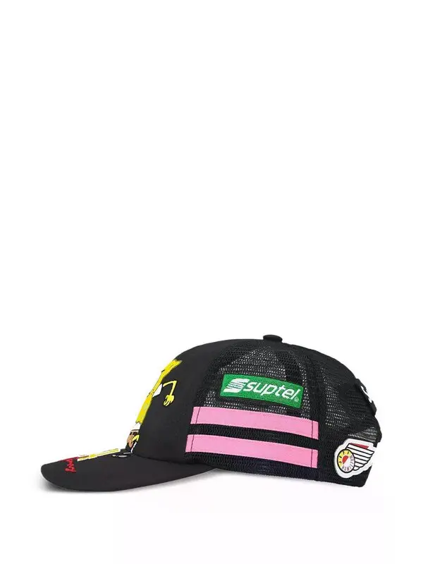 Supreme X Spongebob Squarepants X Jeff Hamilton Logo-print Baseball Cap