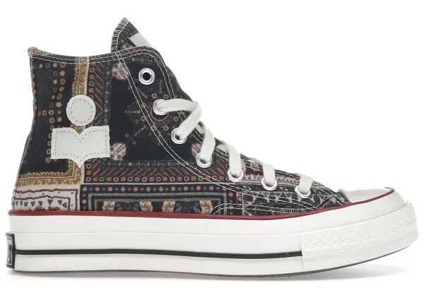 CONVERSE Chuck 70 Hi Isabel Marant - Black/vanilla Ice/red
