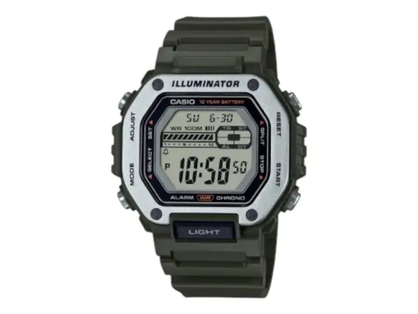 Casio Standard Digital Watch - Stainless Steel