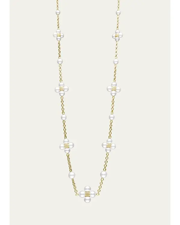 Paul Morelli Sequence Pearl Necklace - Yellow