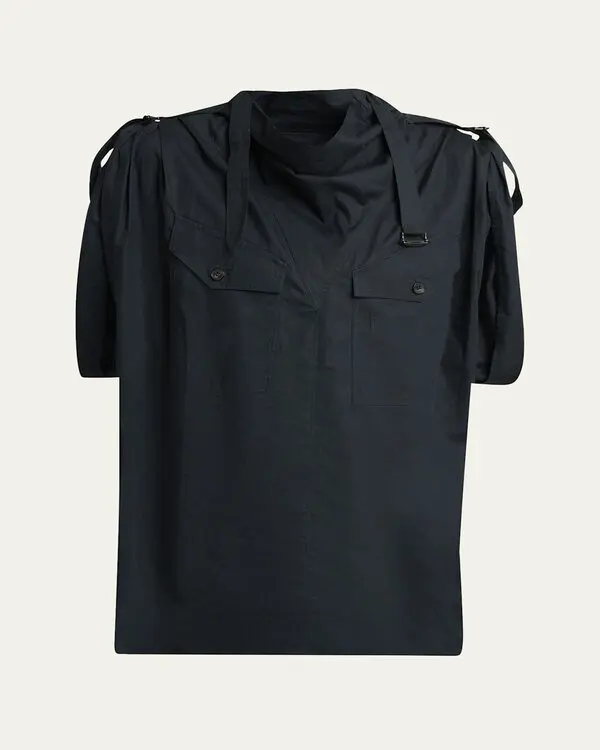 Isabel Marant Étoile Nemia Draped Utility Top