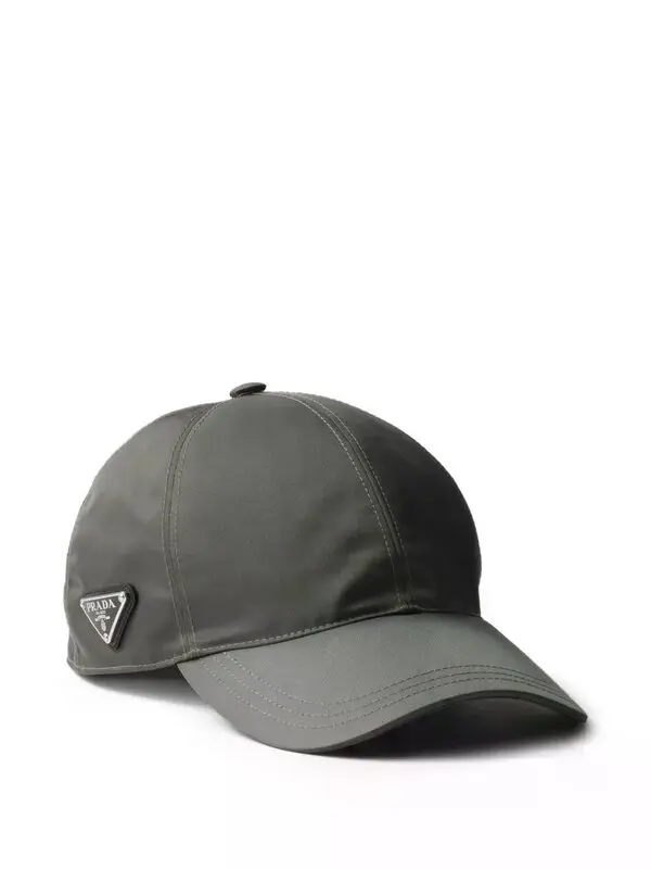 Prada Re-nylon Baseball Cap - Green
