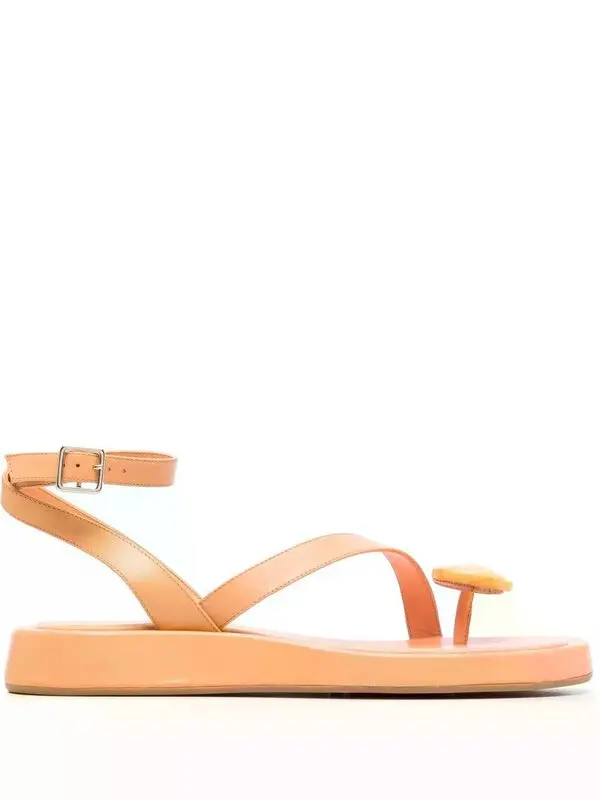 GIABORGHINI Open-toe Sandals - Orange
