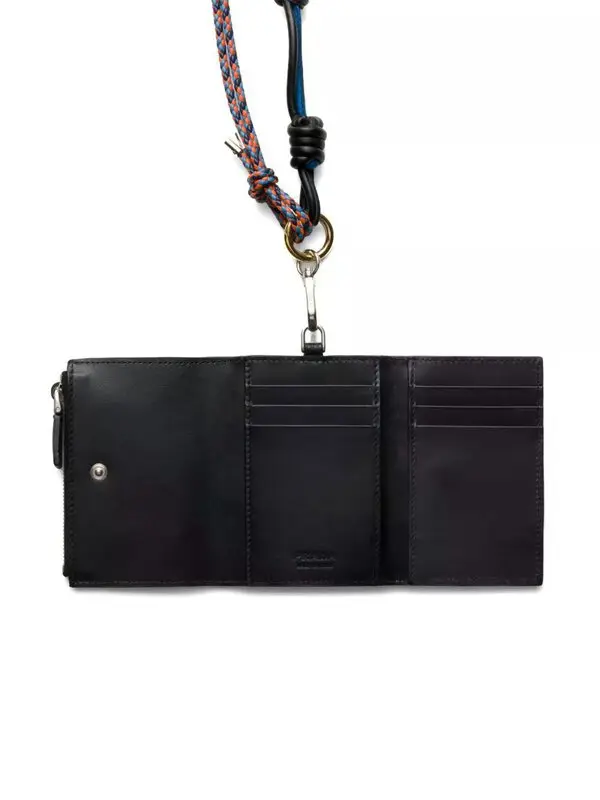 Prada Logo Leather Card Holder