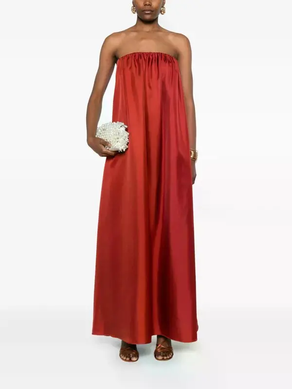 Max Mara Edda Strapless Dress