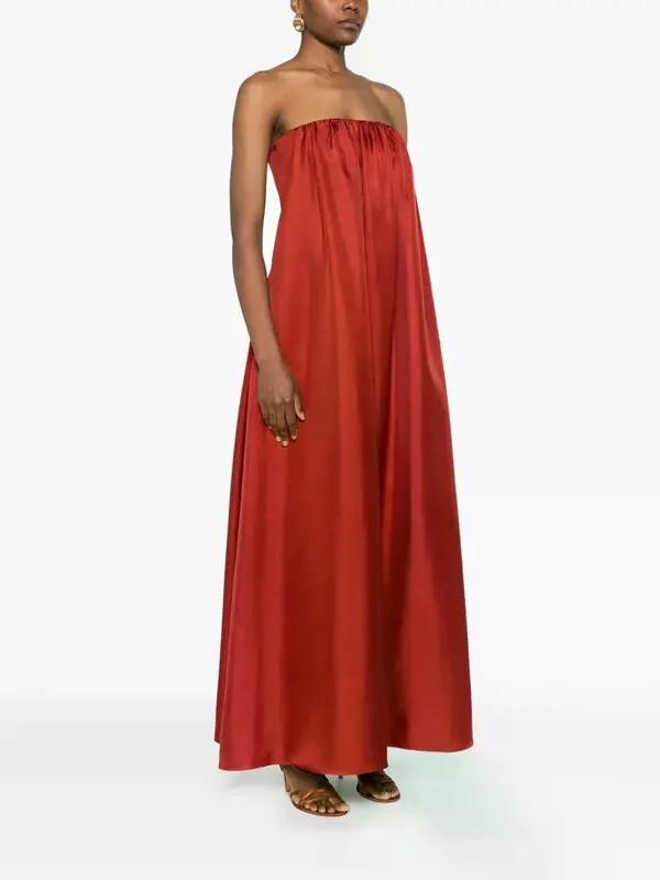 Max Mara Edda Strapless Dress