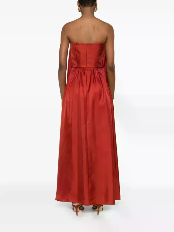 Max Mara Edda Strapless Dress