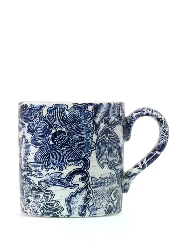 Ralph Lauren X Burleigh Patterned Cup - Blue