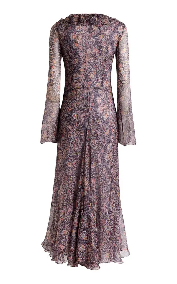 Etro Scarf-detailed Maxi Dress