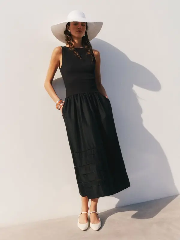 REFORMATION Idelle Midi Dress