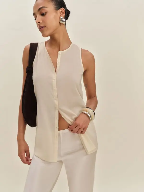 REFORMATION Floria Sleeveless Top