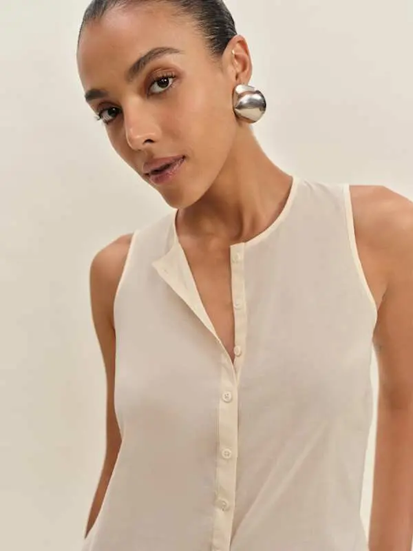 REFORMATION Floria Sleeveless Top